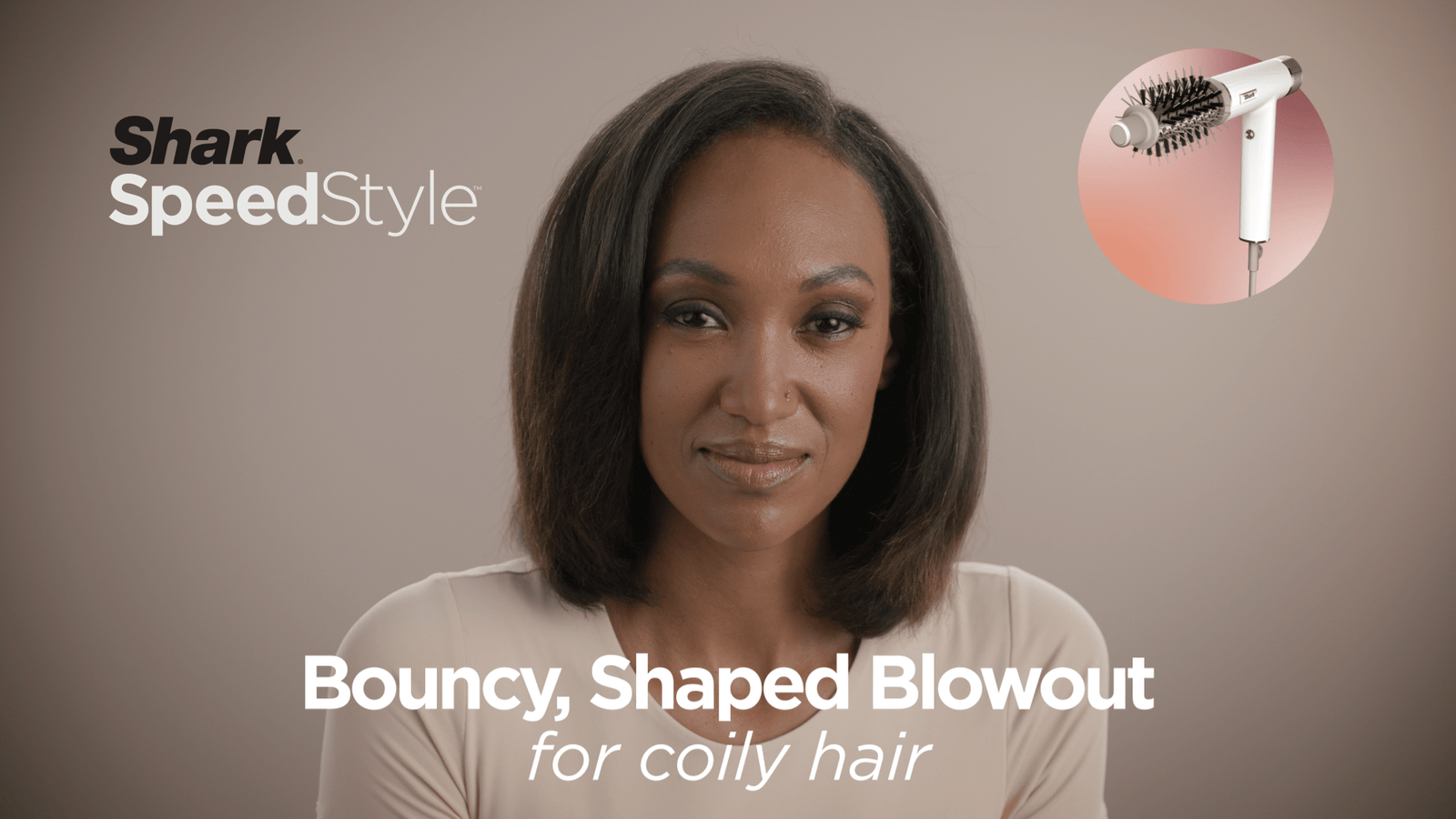 SpeedStyle Express Touchup Brush Coily Hair Tutorial – Shark Clean ...