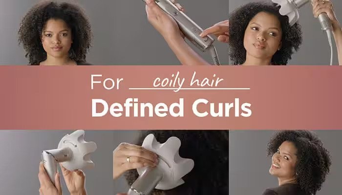 Shark FlexStyle Tutorial | Defined Curls for Coily Hair – Shark Clean Australia
