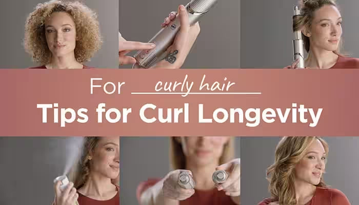Shark FlexStyle Tutorial | Tips for Curl Longevity for Curly Hair ...